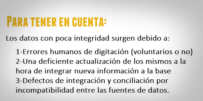 Buenos datos, buenas decisiones